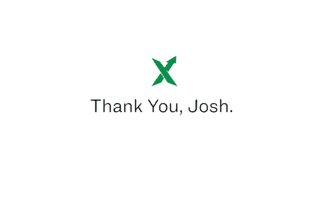 Thank You, Josh. – StockX